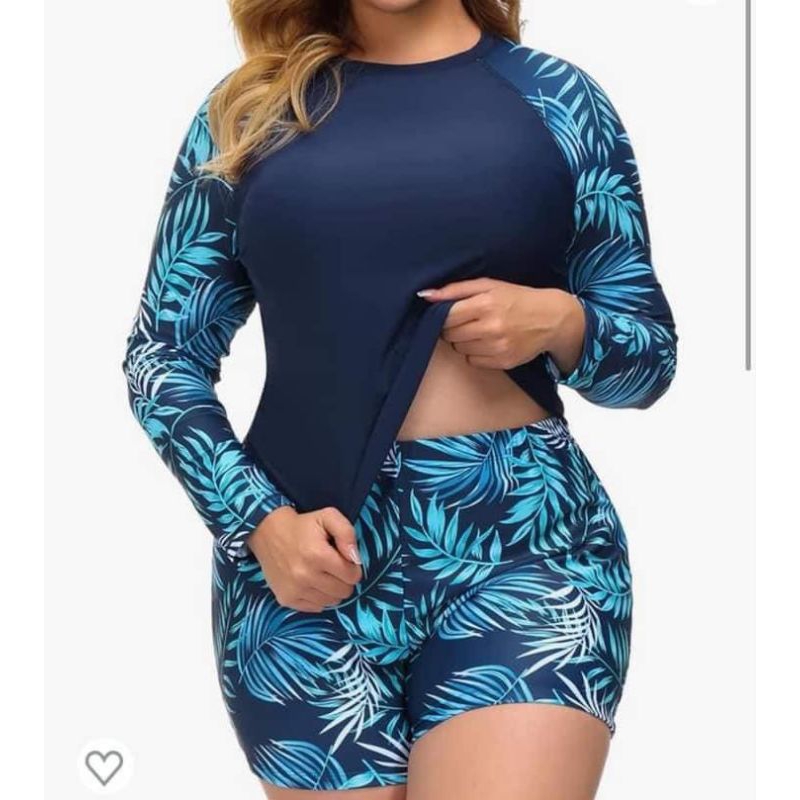 Rash guard Plussize(xl-2xl) | Shopee Philippines