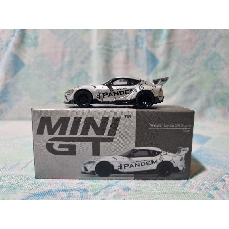 Mini GT #175 Pandem Toyota GR Supra (Silver) Unsealed | Shopee Philippines