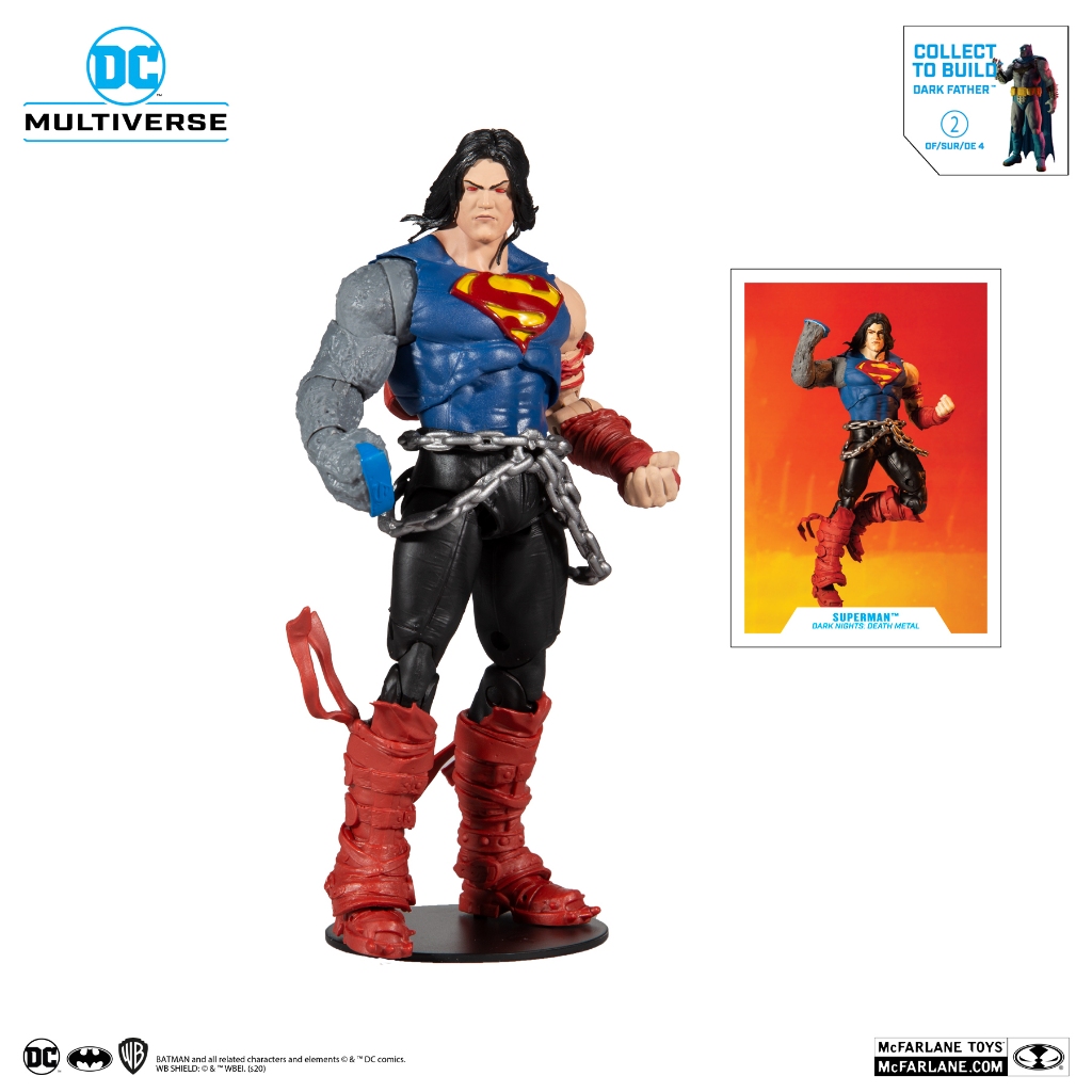 Mcfarlane Toys Superman (Dark Father Wave) | Shopee Philippines
