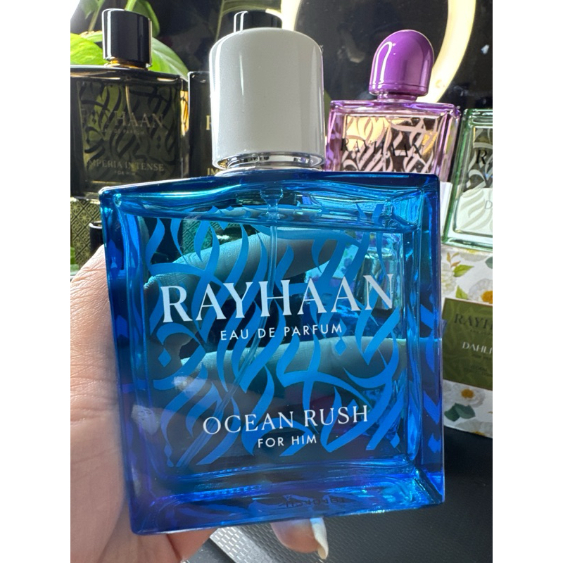 Rayhaan EDP 100ML Ocean Rush / Imperia / Pacific / Fresh Wave | Shopee ...