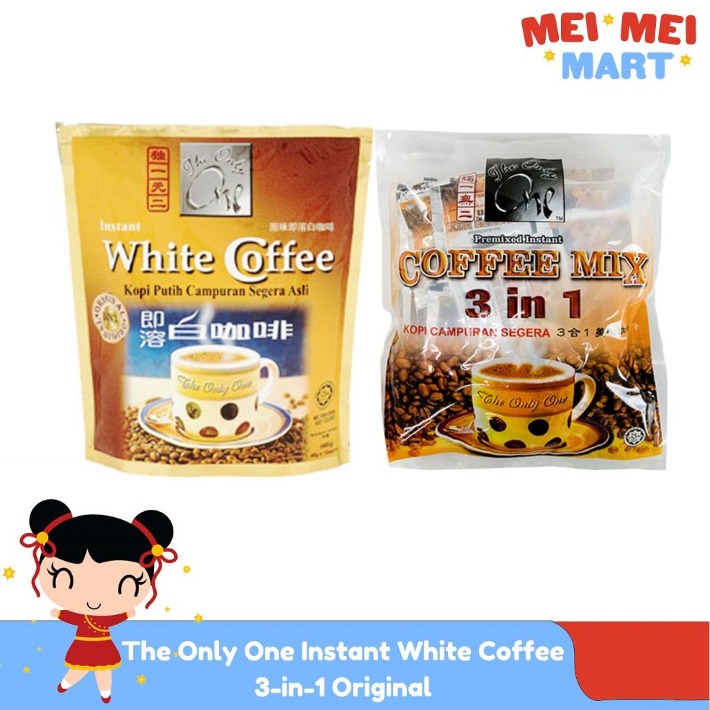The Only One Instant White Coffee 3-in-1 Original | Shopee Philippines