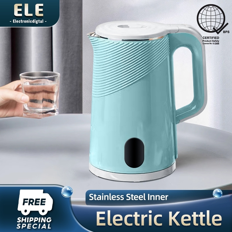New High Power Electric Kettle Heater Auto-off Heater Kettle | Shopee ...