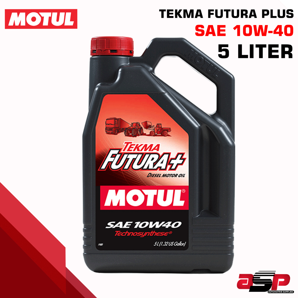MOTUL Tekma Futura Plus Technosynthese Diesel Oil SAE 10W40 5 Liters | Shopee Philippines