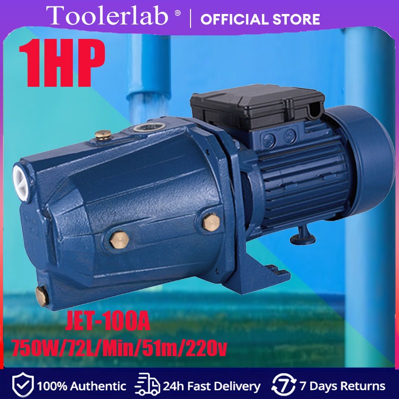 1HP Electric Jet Pump Water Pump Self Priming Jetmatic Heavy Duty Jet ...