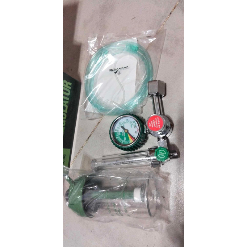 Medical oxygen Regulator (w/ nasal tube) | Shopee Philippines