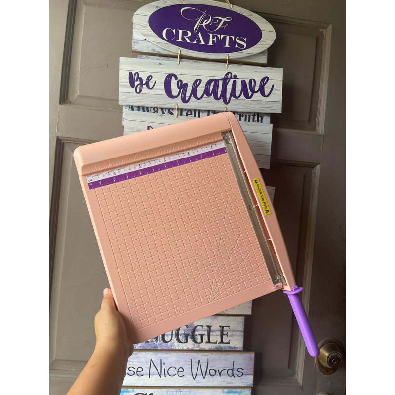 PF CRAFTS Paper Trimmer 12x12in 10sheets capacity | Shopee Philippines