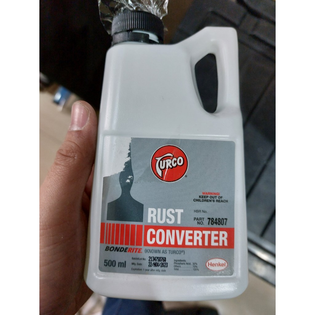 Turco Rust Converter ( Kalawang Remover , Alis Kalawang ) 500ml Or ...