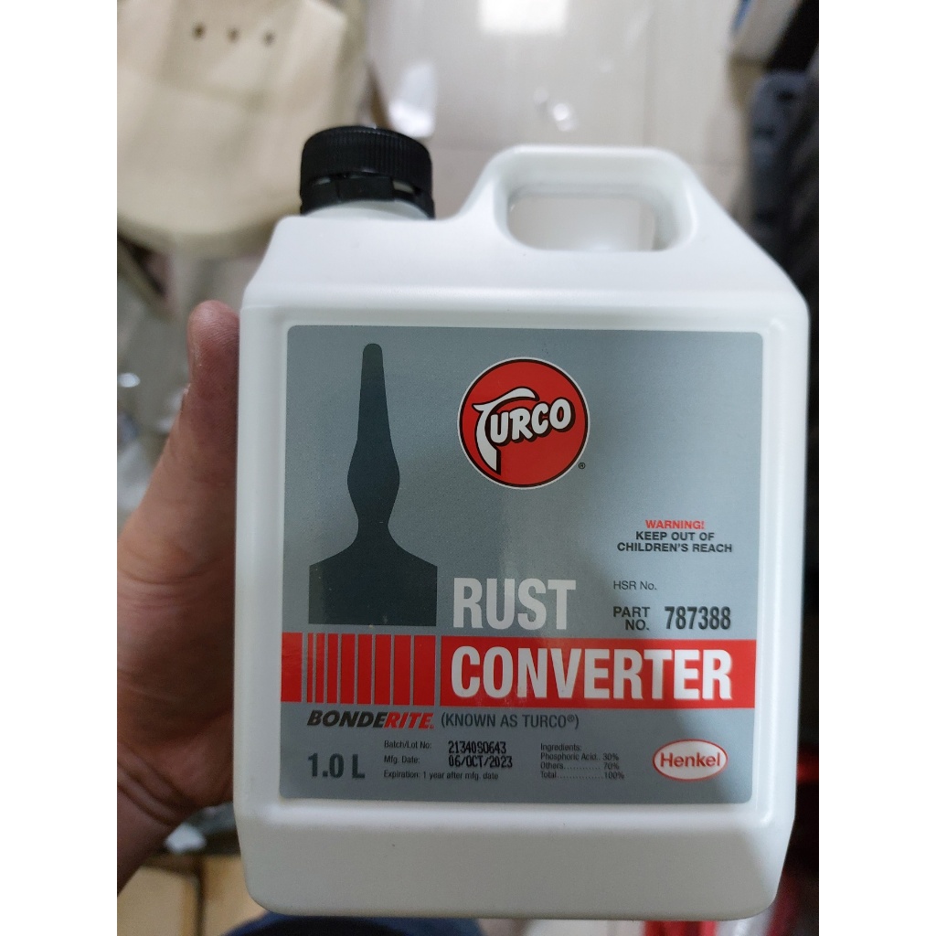 Turco Rust Converter ( Kalawang Remover , Alis Kalawang ) 500ml Or ...