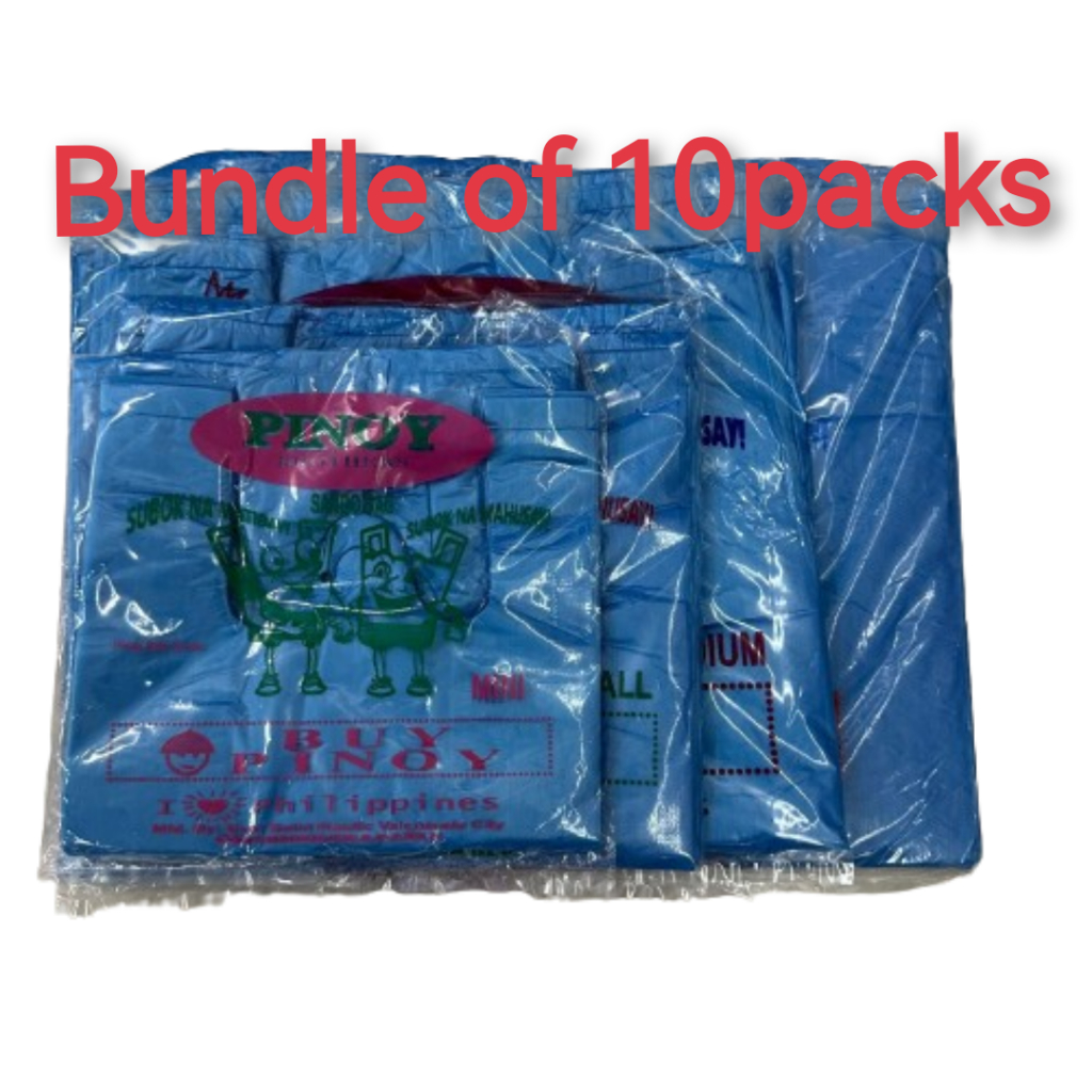 Xhopee 10pack Assorted Color Sando Plastic Bag Buy Pinoy Plastic Bag ...