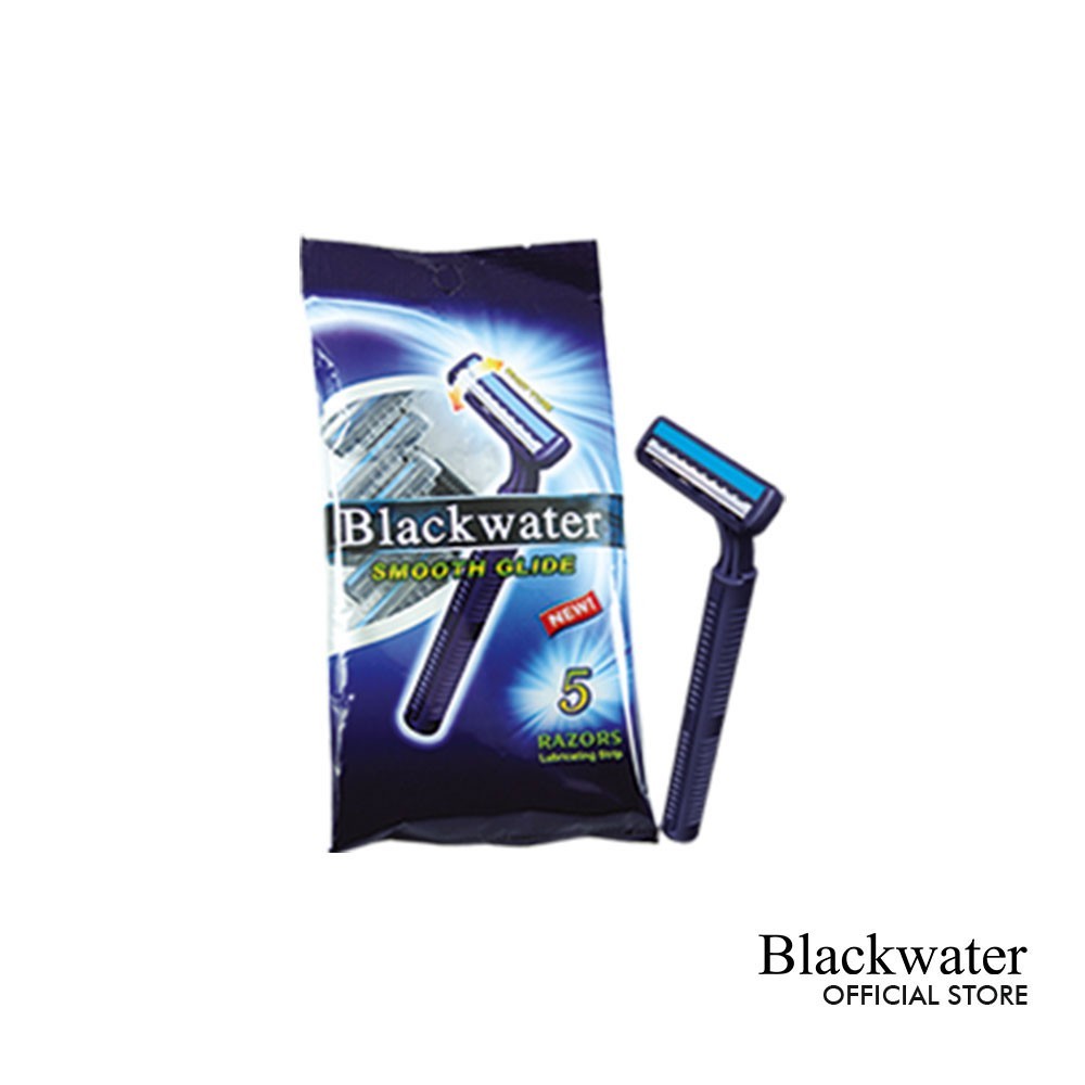 Blackwater Smooth Glide Razor (Set of 5) (Shaver, Blade) | Shopee ...