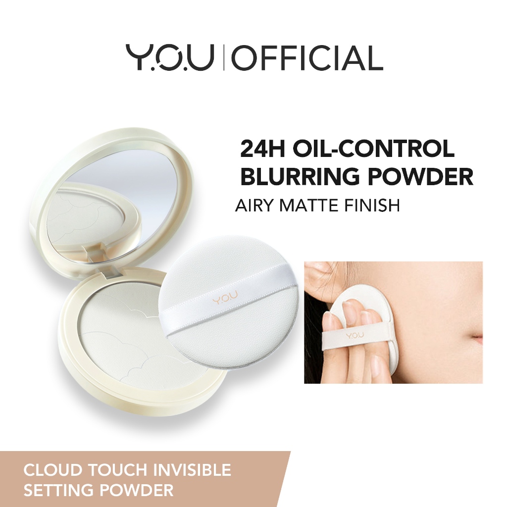 Y.O.U Cloud Touch Invisible Setting Powder｜ Long Wear | Transferproof ...