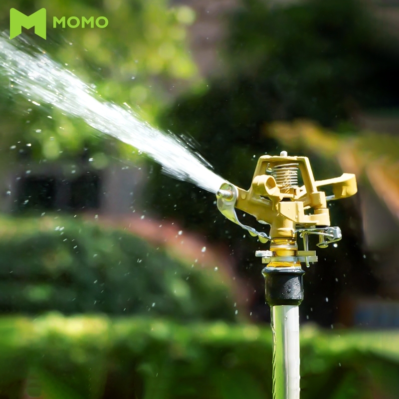 MOMO Brass Impact Sprinkler Heavy Duty Sprinkler Head with Nozzles 360 ...