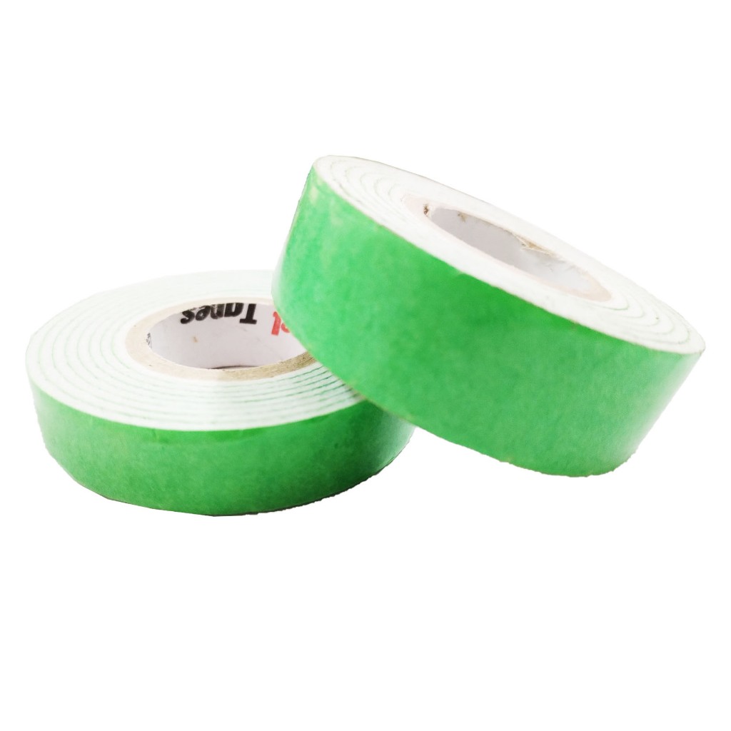 1 Piece Little Town Double Sided Foam Tape Green 1 Meters Small Core ...