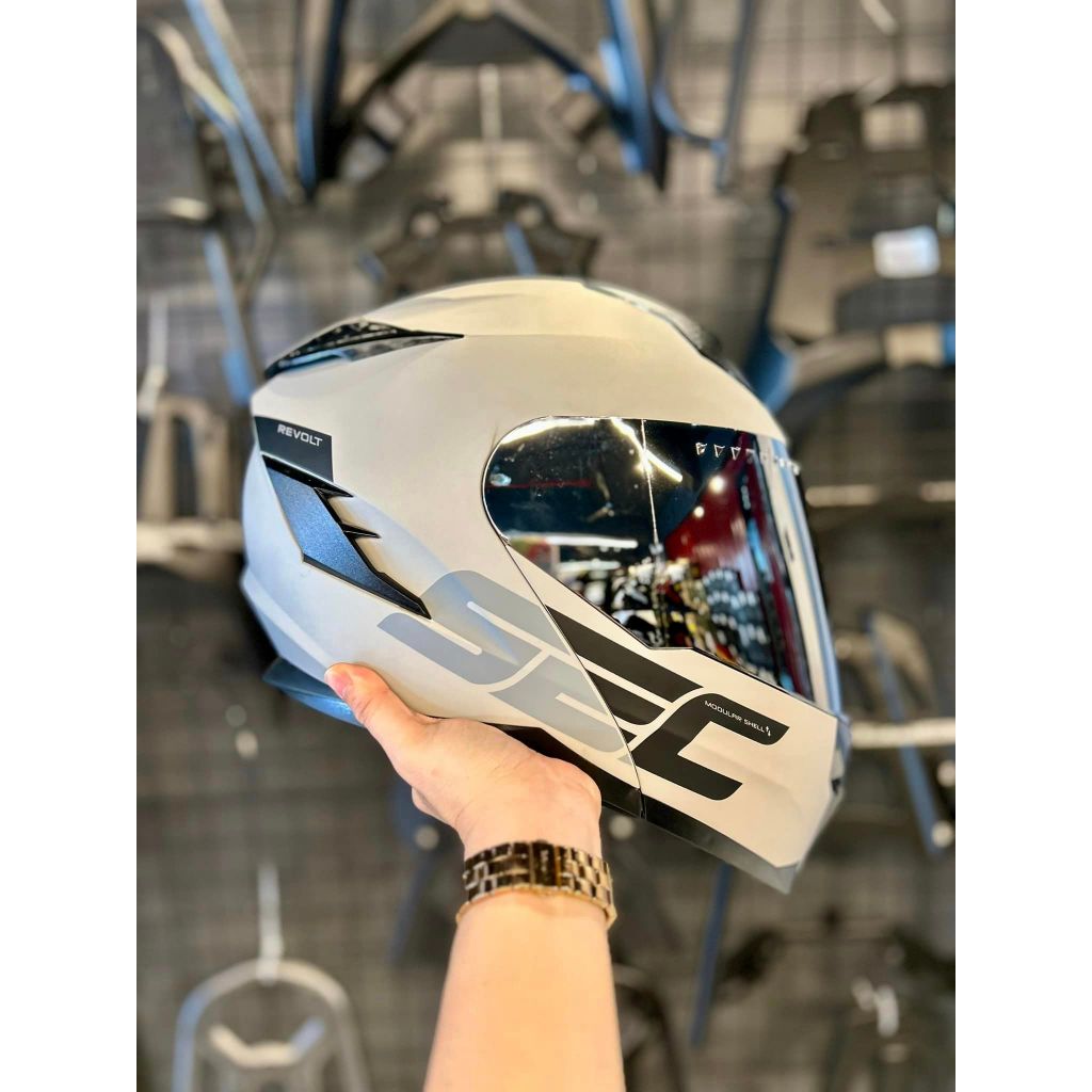 SEC REVOLT-BRAND 2023 MODULAR HELMET | Shopee Philippines