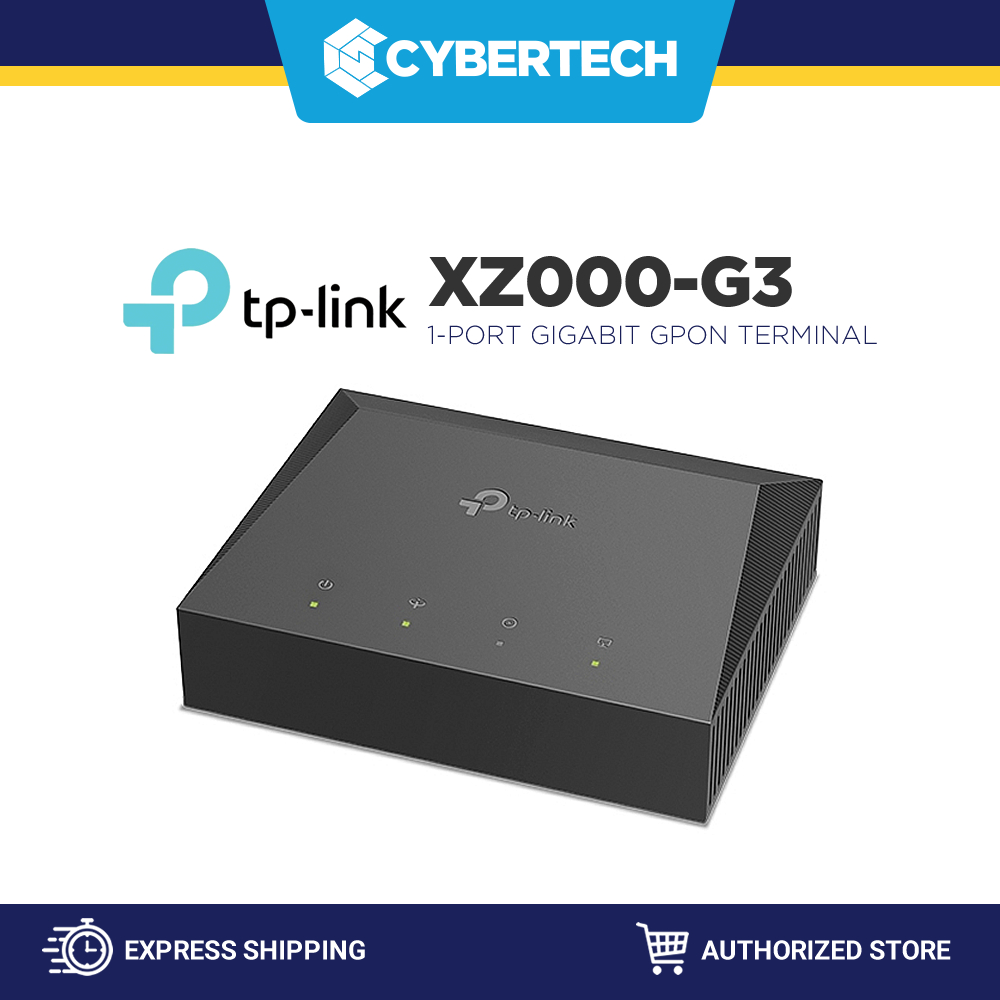 Cybertech TP-Link XZ000-G3 1-Port Gigabit GPON Terminal | Shopee ...