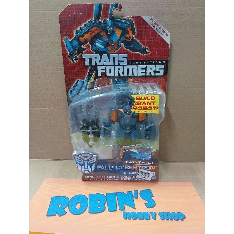 Hasbro Transformers Fall of Cybertron Twin Twist twintwist | Shopee ...