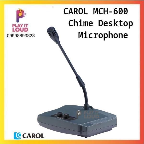 CAROL MCH-600 CHIME DESKTOP MICROPHONE | Shopee Philippines