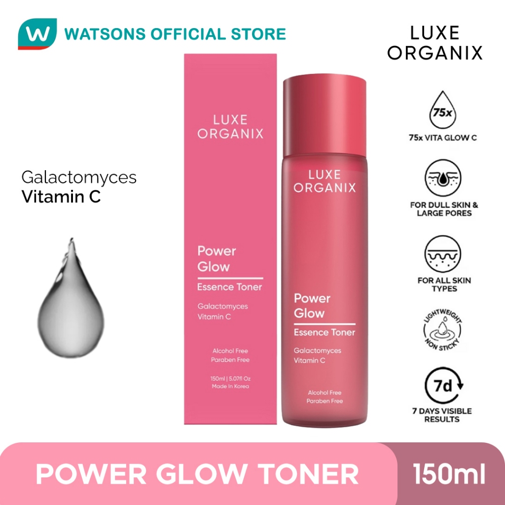 LUXE ORGANIX Power Glow Vita Glow C Toner 150ml | Shopee Philippines