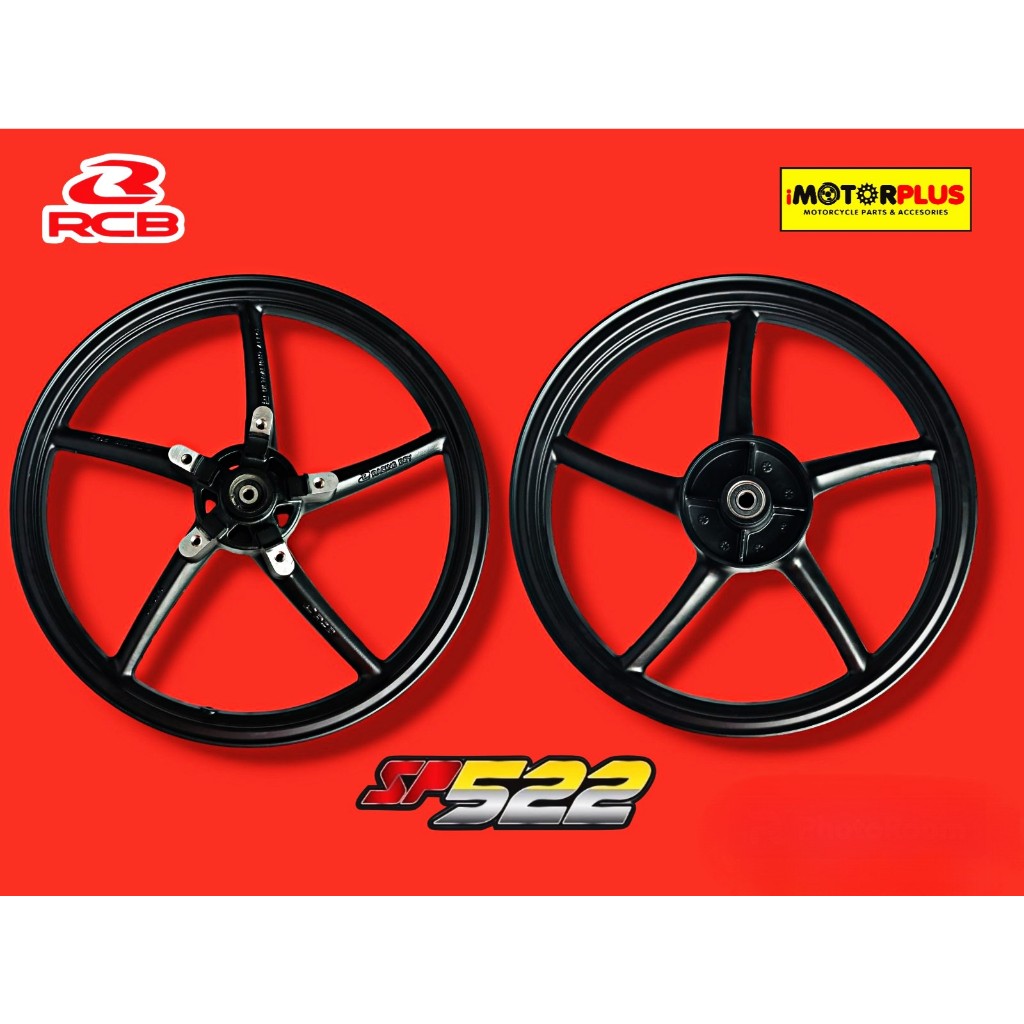 RCB Mags RB5 (w/ BEARING) 1.85F 2.15R 17" MATT BLACK for SNIPER 150/155 ...