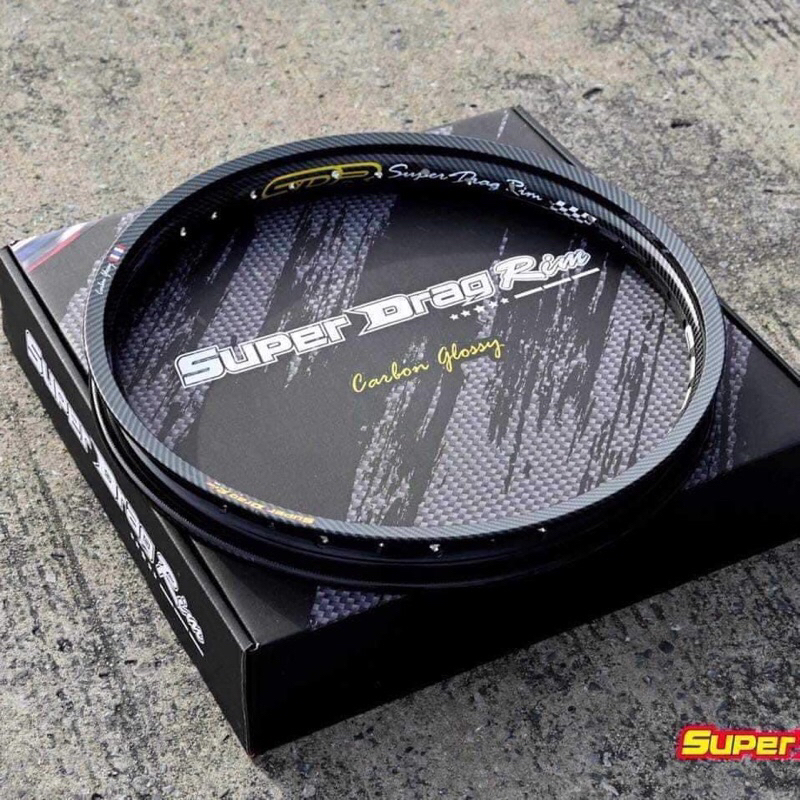 SDR CARBON RIM x17 (Pair) SUPER DRAG RIM | Shopee Philippines