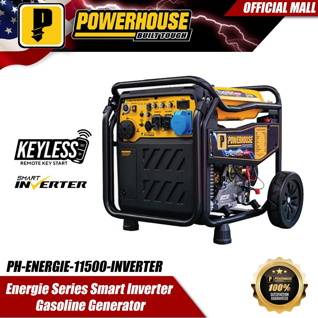 Powerhouse Energie Series Smart Inverter Gasoline Generator Open Type ...