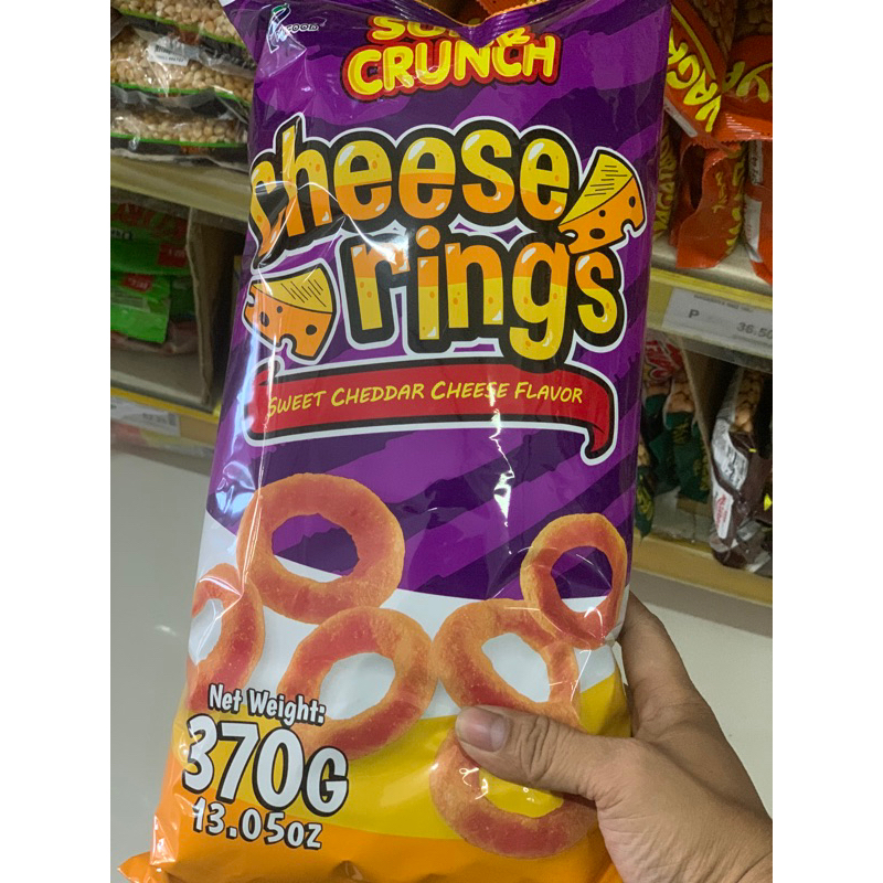 Super Crunch Cheese Rings 350g | Shopee Philippines