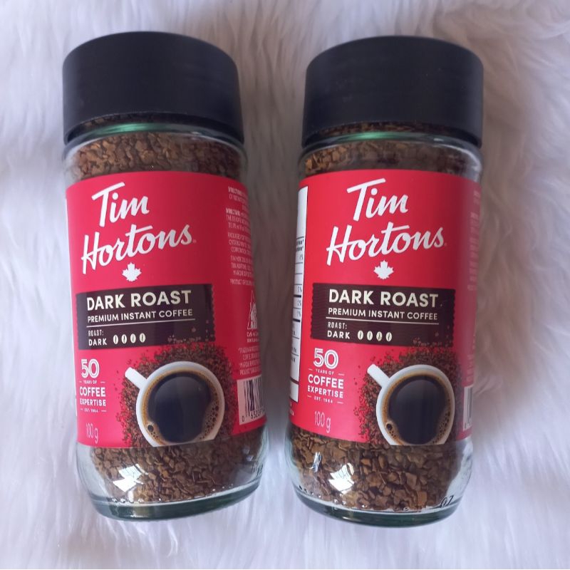 Tim Hortons Dark Roast Instant Coffee | Shopee Philippines