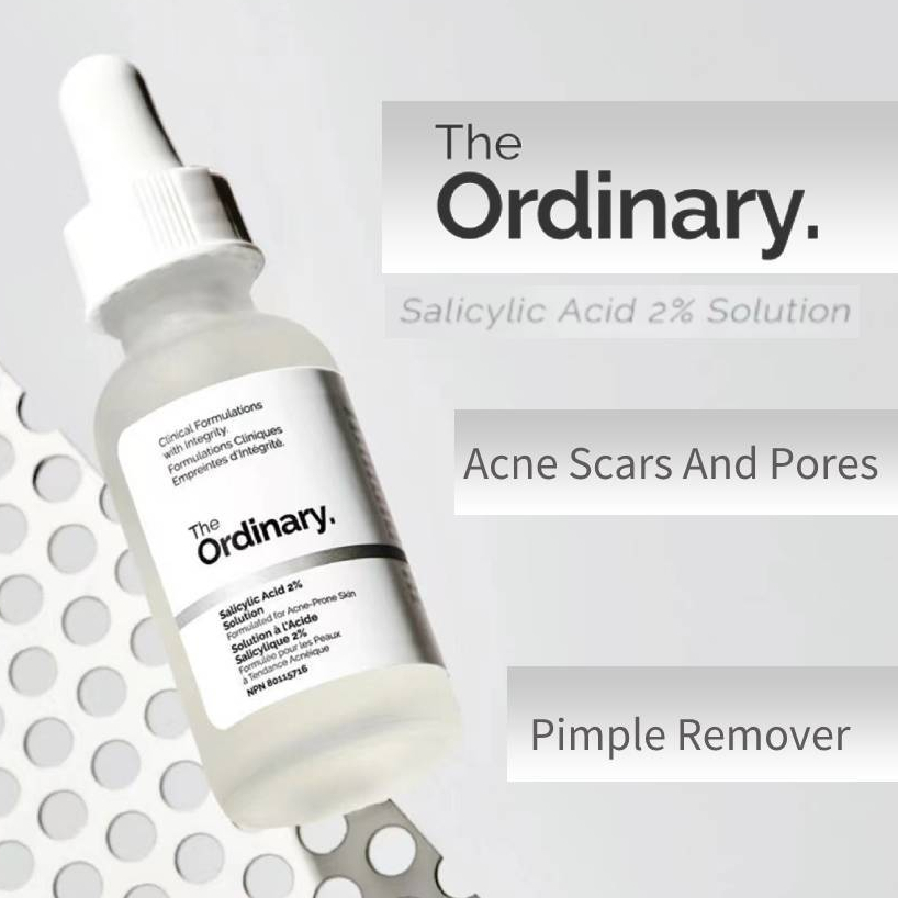 The Ordinary Salicylic Acid Serum For Face Pimple Remover Acne Scars ...
