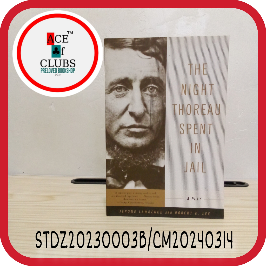 the night Thoreau spent in jail (PReLoved/Used) | Shopee Philippines