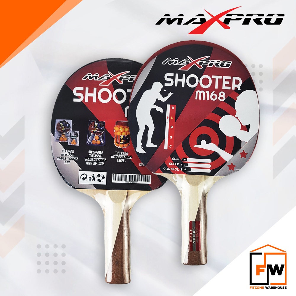 Maxpro Shooter Table Tennis Racket 2 Star | Shopee Philippines
