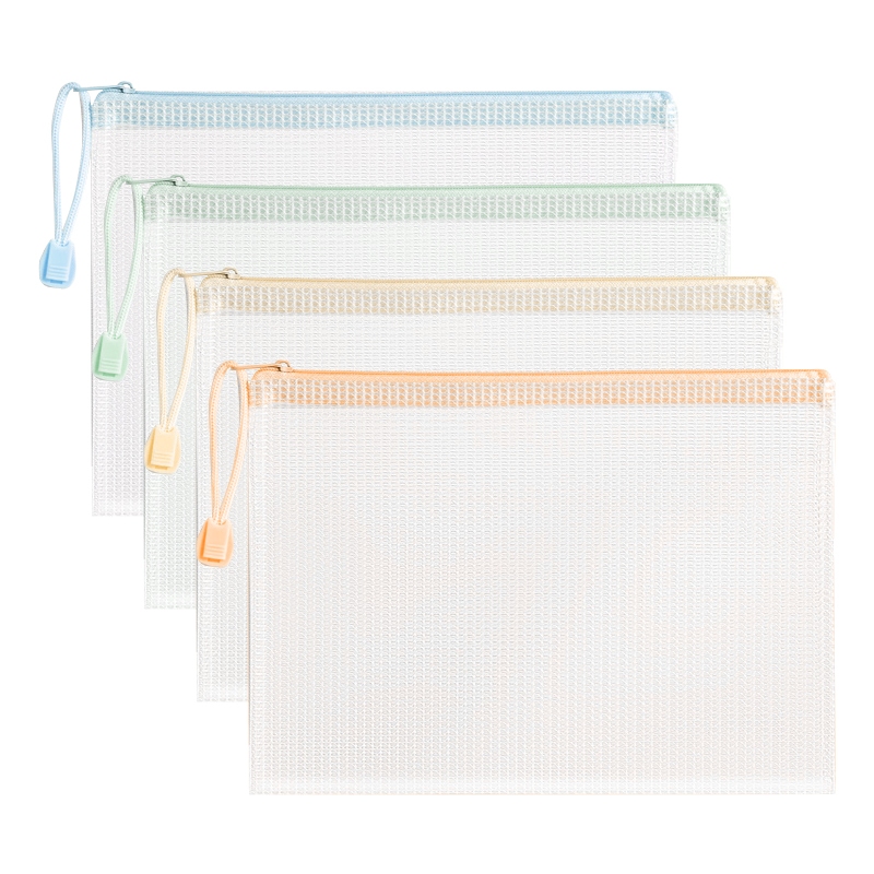 Deli 63480A Zip Bag Pastel Color | Shopee Philippines