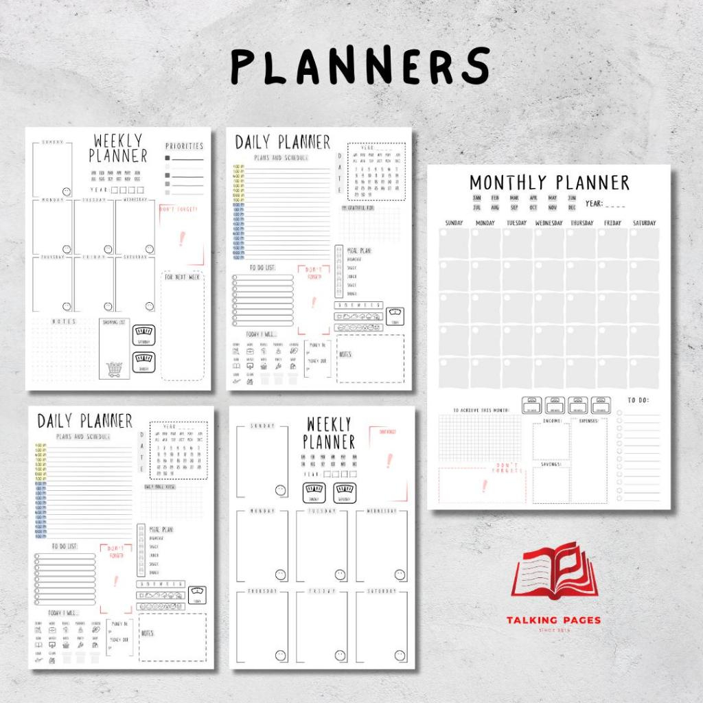 Daily/Weekly/Monthly Planner | Shopee Philippines