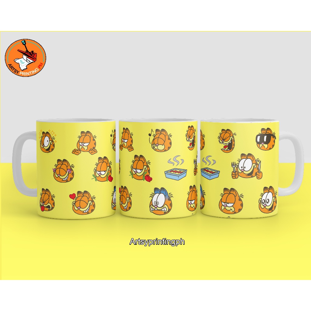 Artsy- Garfield and friends volume 2 mug collection | Shopee Philippines
