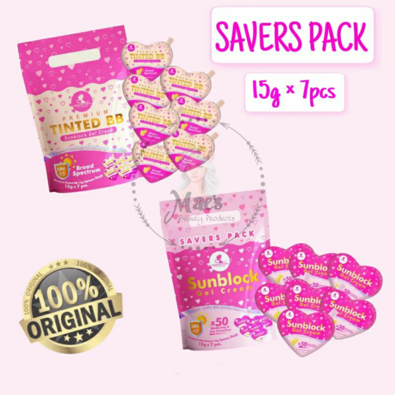PerfectSkin SAVERS PACK 6+1 (TINTED BB Sunblock & SUNBLOCK Gel Cream ...
