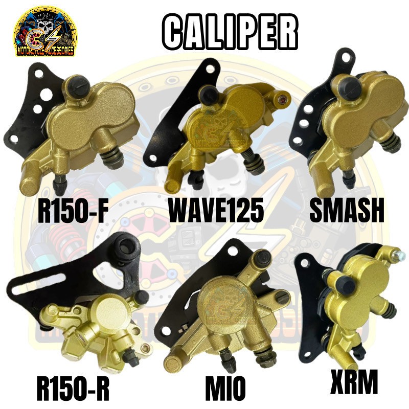 CS Motorcycle Brake Caliper Xrm, Wave125, Mio, Smash, Raider150 Front ...