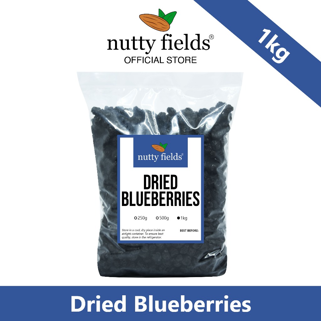 Dried Blueberries (250g - 1kg) by Nutty Fields | Shopee Philippines