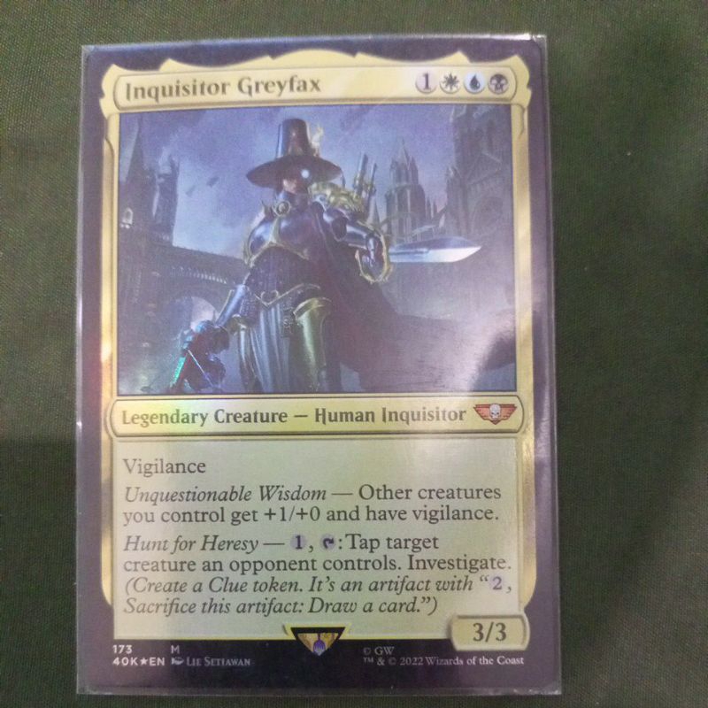Inquisitor Greyfax | Magic The Gathering | MTG | Shopee Philippines
