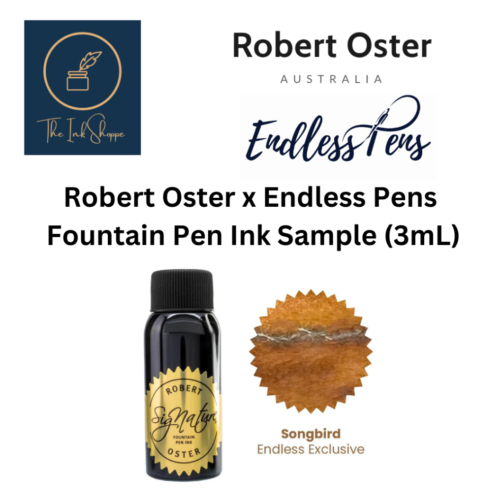 Robert Oster x Endless Pens Collaboration Fountain Pen Ink Sample (3mL ...