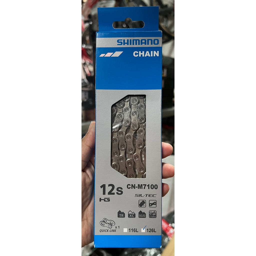 SHIMANO ORIGINAL CHAIN FOR 10SPEED, 11SPEED AND 12SPEED | Shopee ...