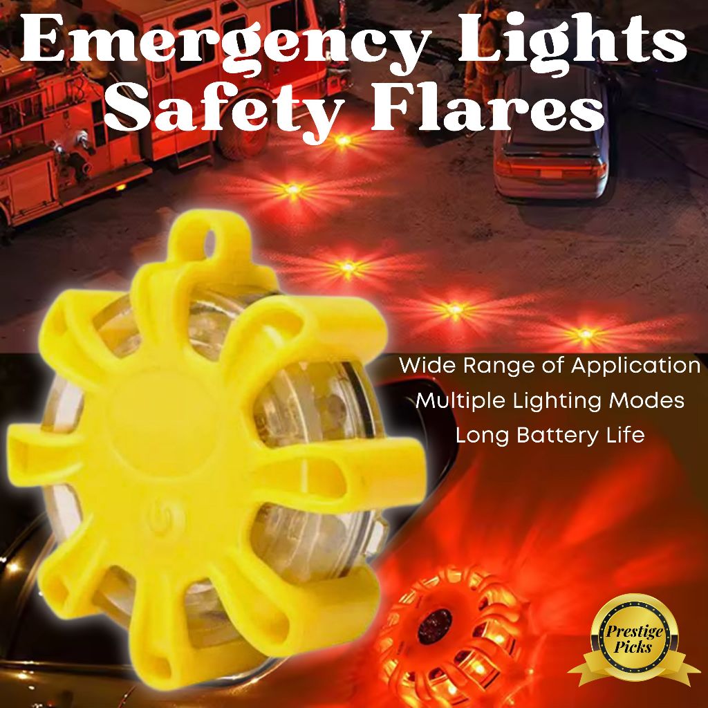 PP LED Safety Flares Road Emergency Lights Roadside Warning Light Car ...