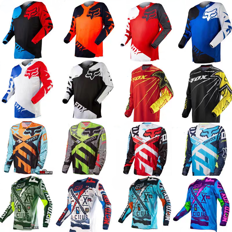 Long Sleeve Drifit Custom Jersey For Men Motorcycle Sublimation Riding Shirt Motor Jersey ...