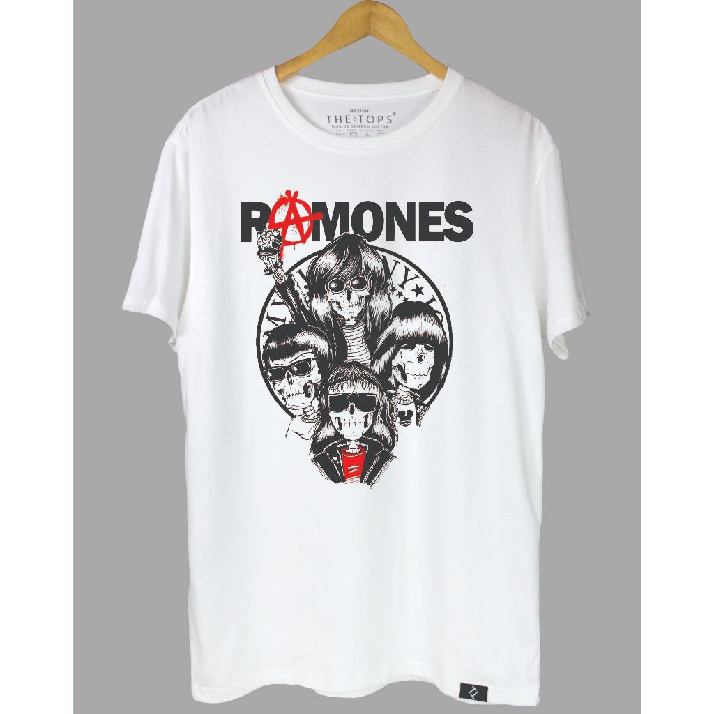 Regular Fit "Ramones 9" T-Shirt | Shopee Philippines