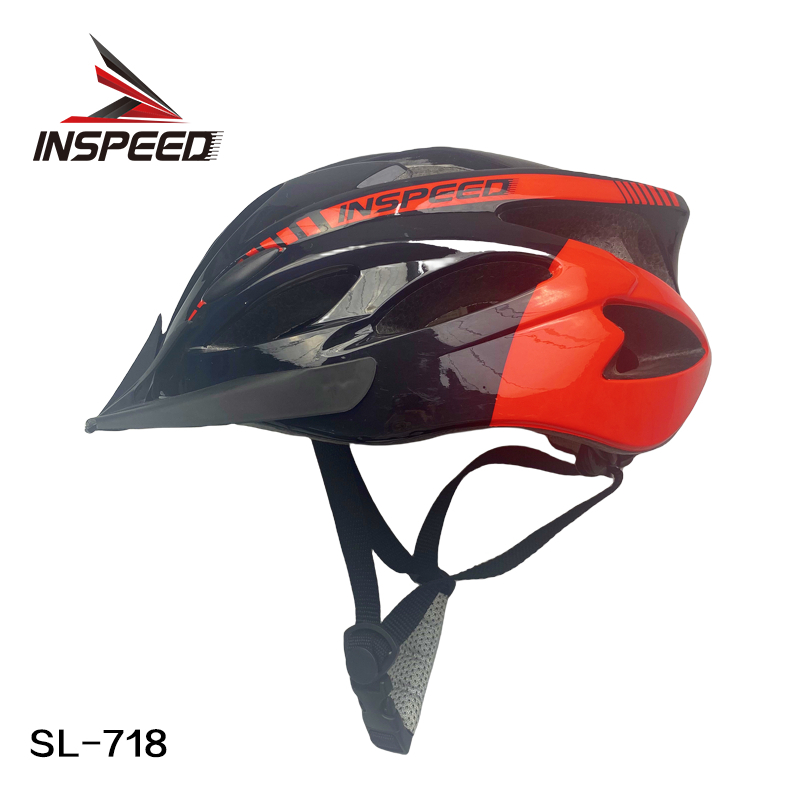 Inspeed SL-718 Bicycle Ultralight With Sun Visor Helmet LED TailLight ...