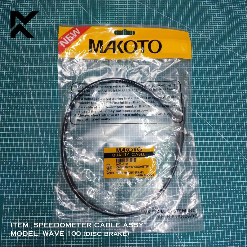 MAKOTO Speedometer Cable for Honda Wave 100 (Disc Brake) | Shopee ...