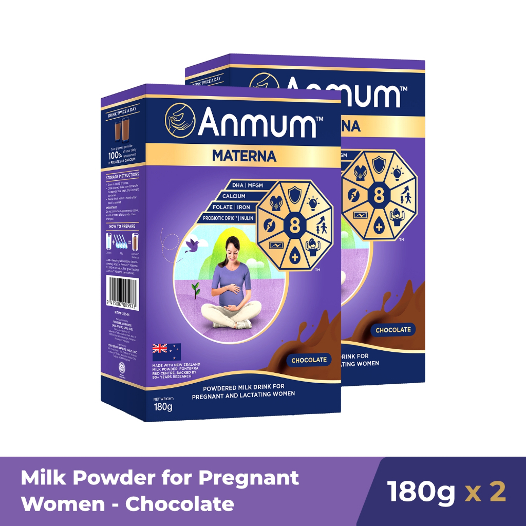 Anmum Materna Pregnancy Milk Powder Chocolate 180G x2 | Shopee Philippines