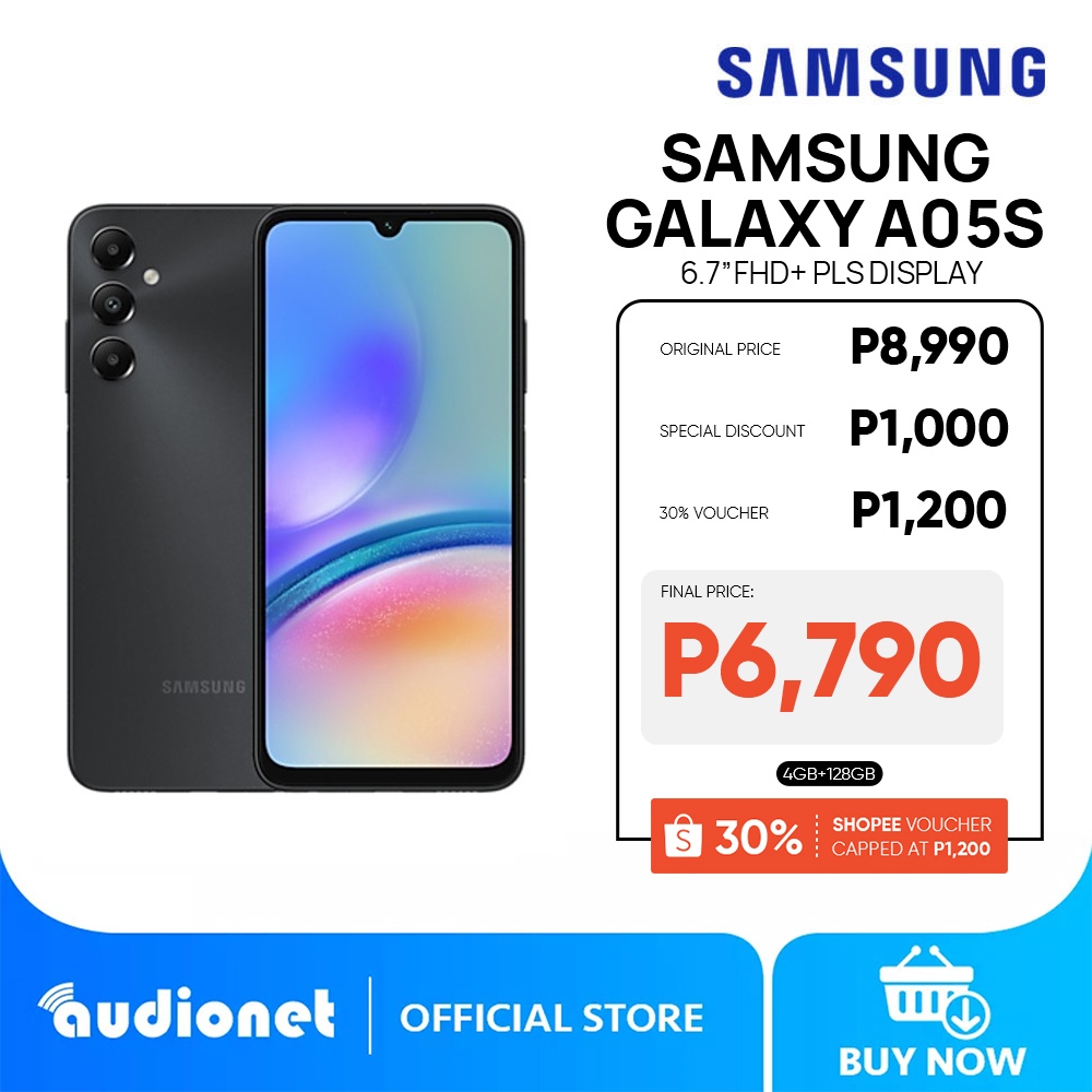Samsung Galaxy A05s Smartphone | 4GB+128GB | Snapdragon 680 | 6.7” HD+ ...
