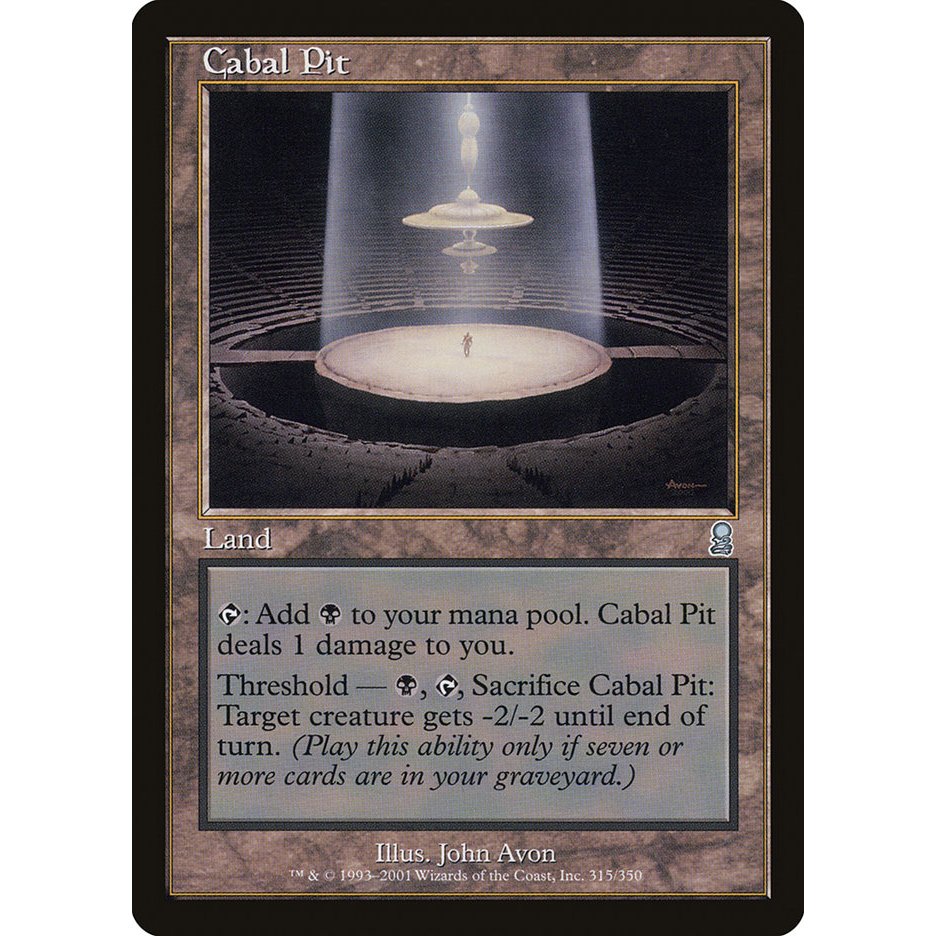 Cabal Pit - Odyssey (ODY) card | Shopee Philippines