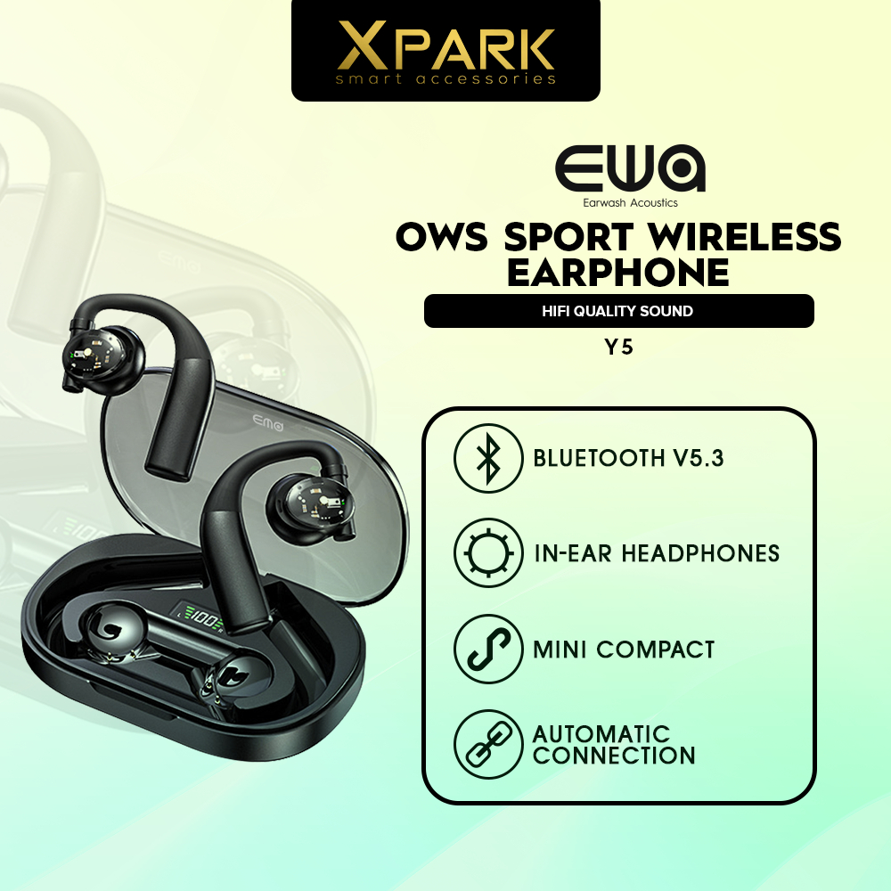 Earwash Acoustics OWS Sport Wireless Earphone (Y5) | Shopee Philippines