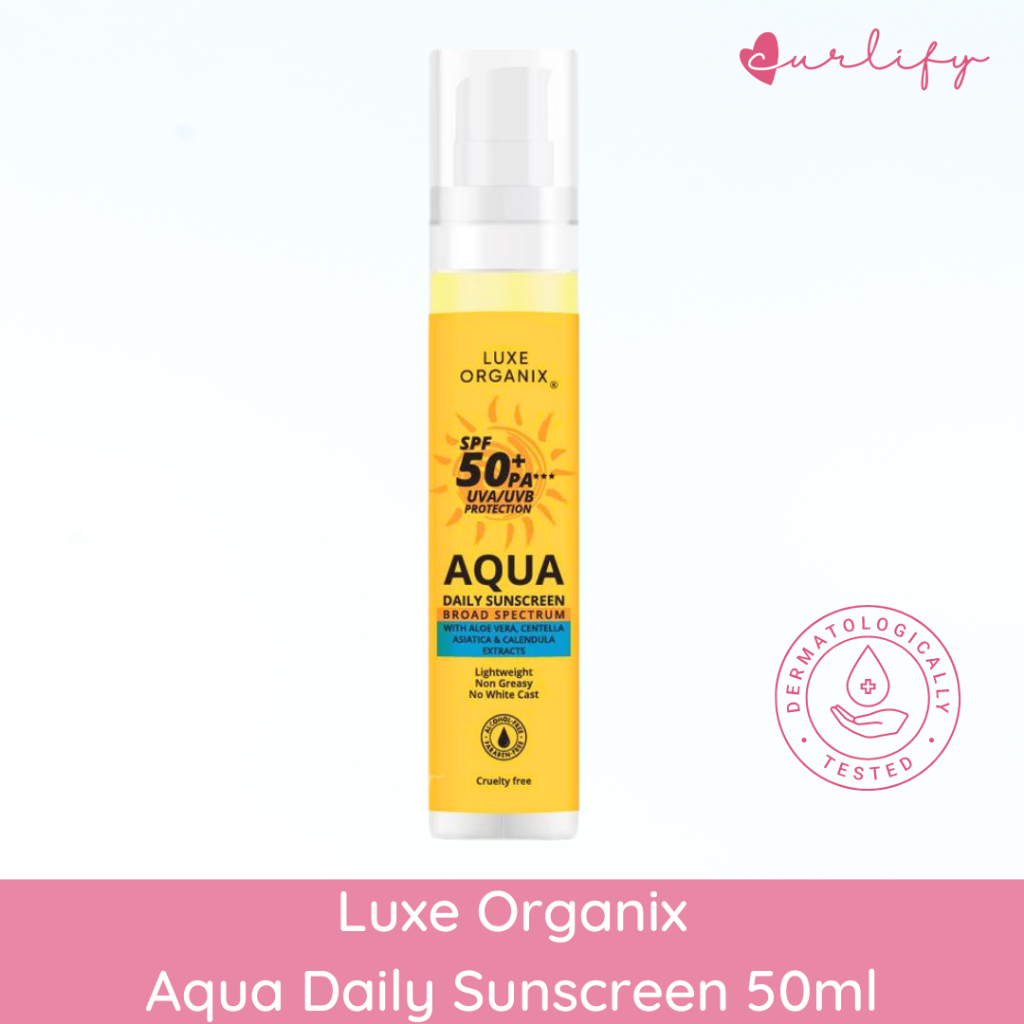 Luxe Organix Aqua Daily Sunscreen/ Zero Shine Sunscreen/ 6in1 Maxshield ...