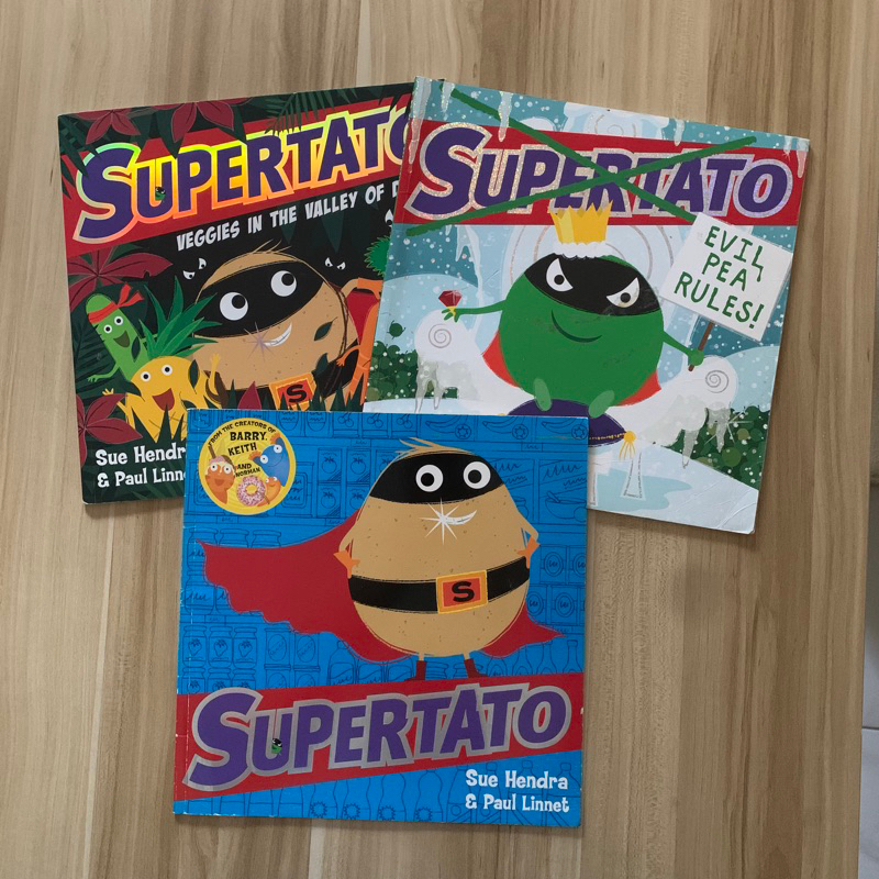The SuperTato Book Series (Flat / Paperback) | Shopee Philippines